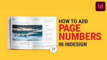 Adding Page Numbers to Parent (Master Pages) in Adobe InDesign – uLearn