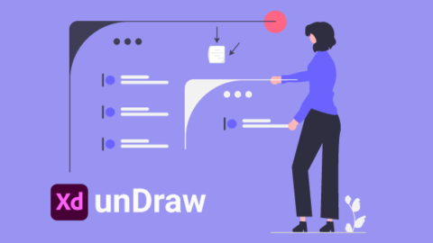 Free Illustrations from unDraw, Adobe XD plugin – uLearn